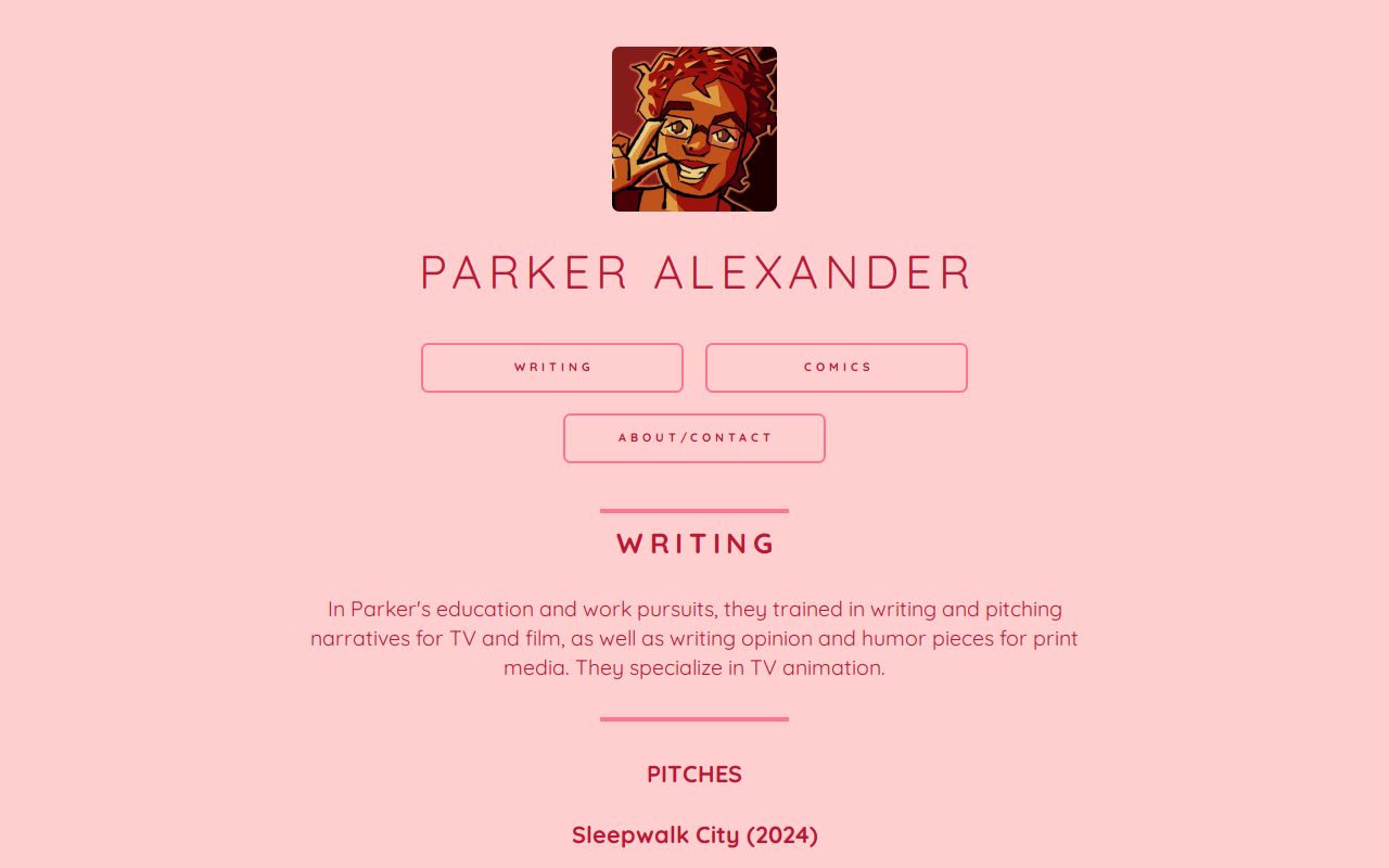Parker Alexander | Animation Development and Production
